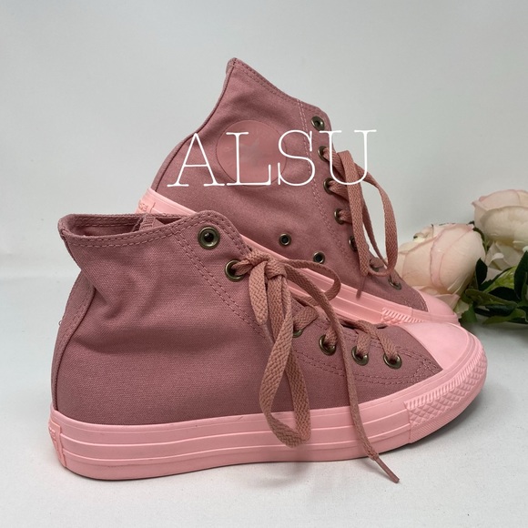 Converse | Shoes | Converse Ctas High Top Rust Pink W Authentic | Poshmark